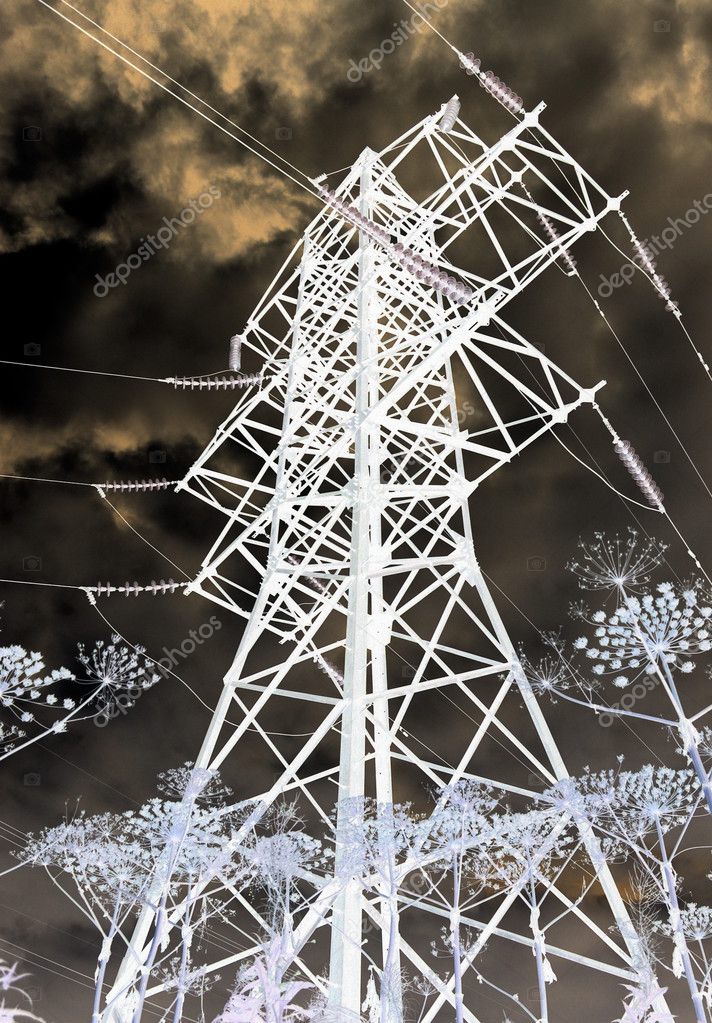 Mystical power lines Stock Photo by ©geodez 1192359