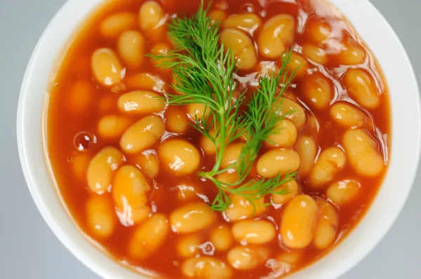 Beans in tomato sauce Stock Photo by ©lamplightersdv 1934731