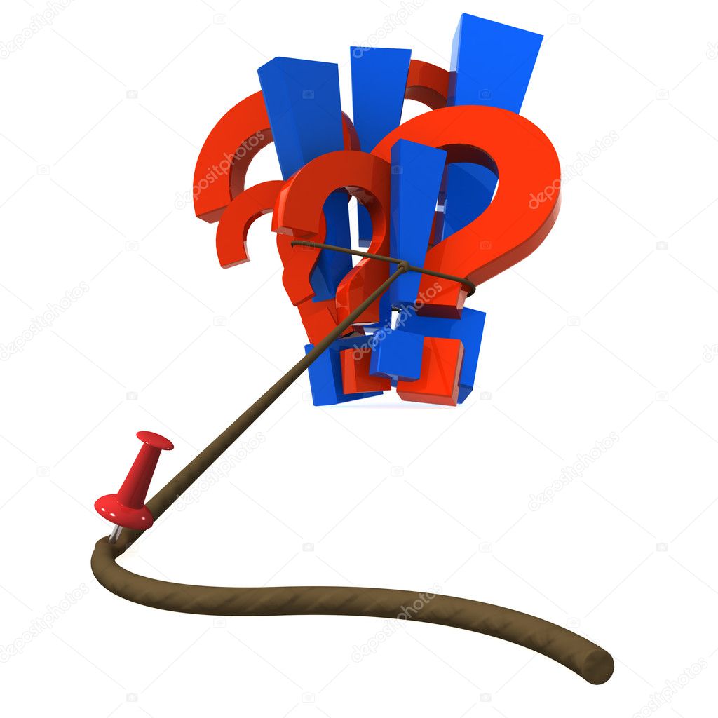 Symbols and drawing-pin # 1 Stock Photo by ©anoshkin 1144529