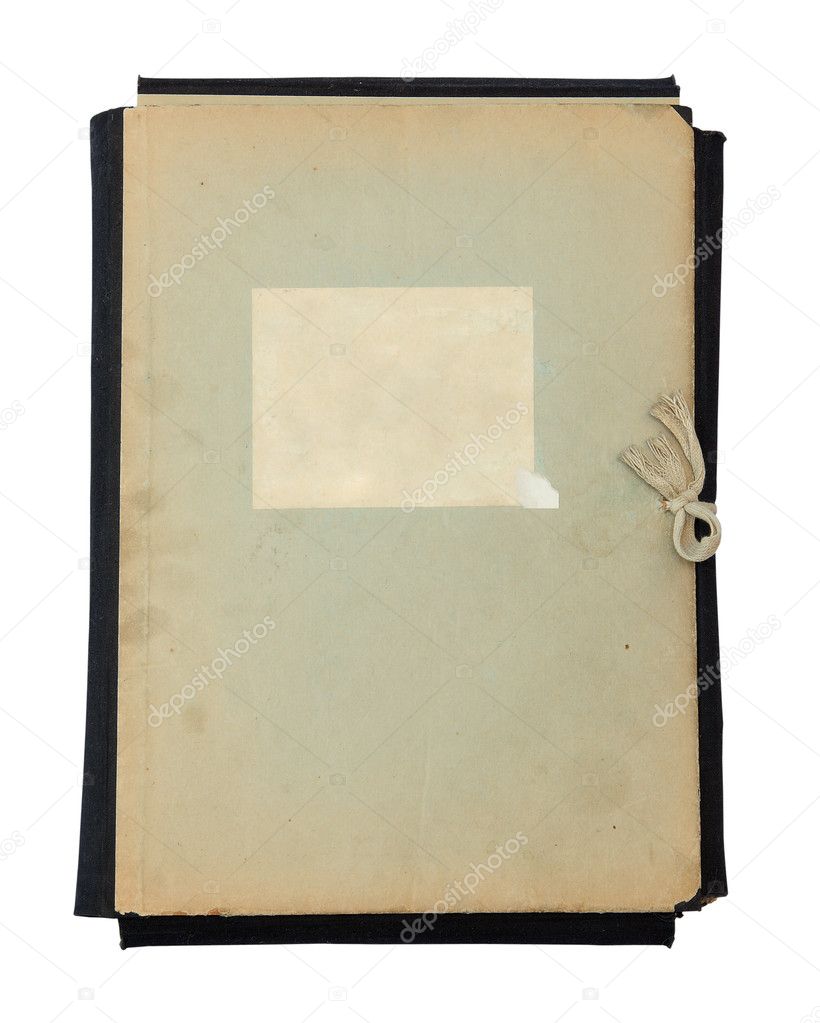 Old folder Stock Photo by ©avlntn 1141543