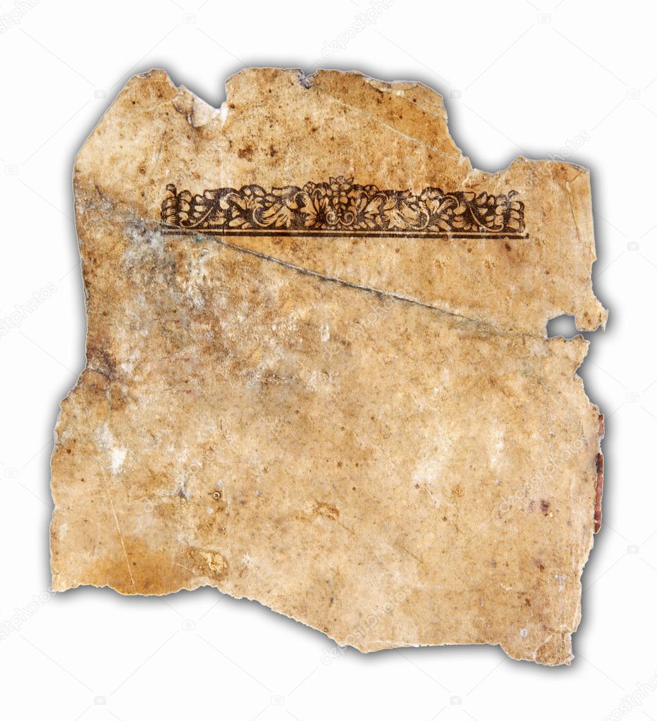 Old ragged paper — Stock Photo © avlntn #1258254