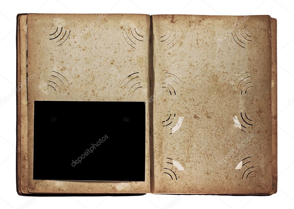 Old photo album Stock Photo by ©avlntn 1638584