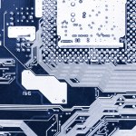 Computer chip underside — Stock Photo © chaoss #1652127