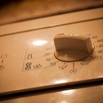 Washing machine controls with symbols — Stock Photo © mreco99 #2377270