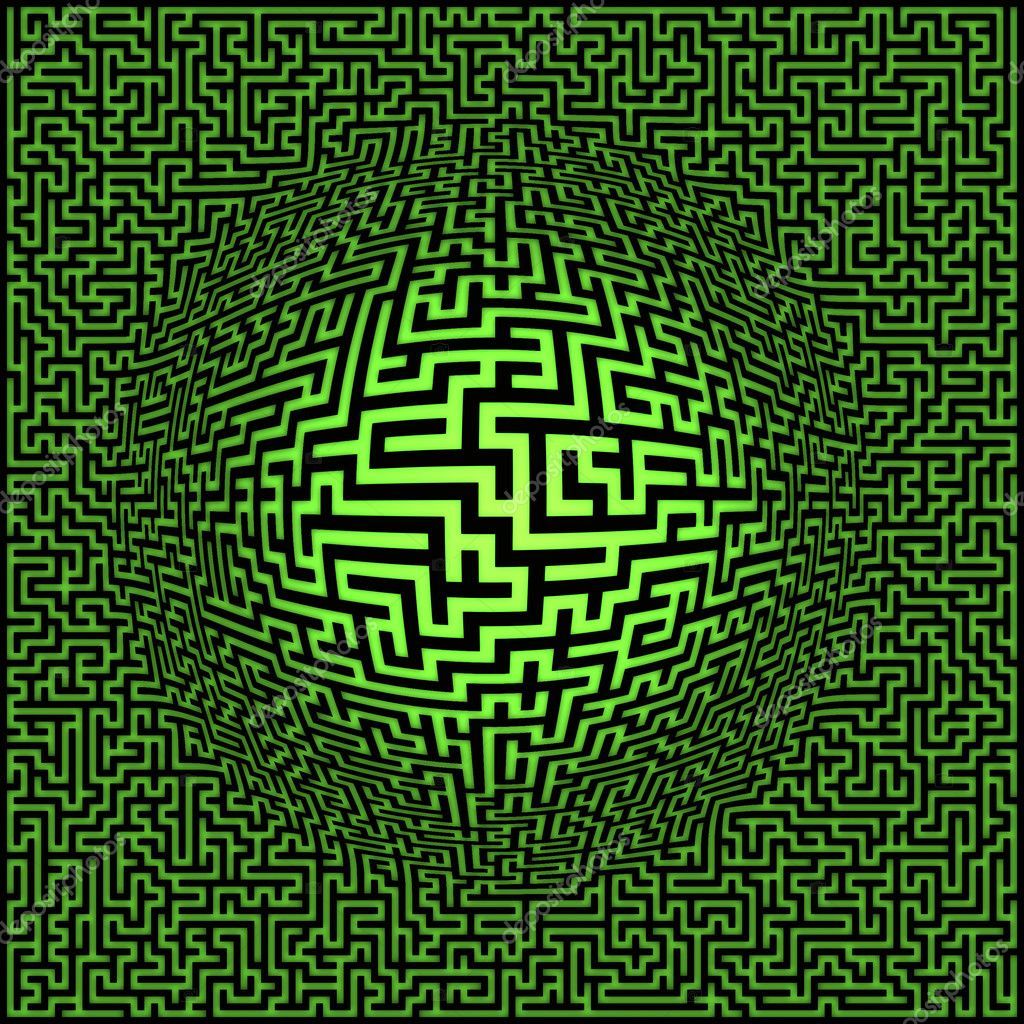 Laberinto laberinto fondo — Foto de stock #1119594 © alexkar08