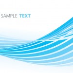 Blue and orange waves Stock Vector Image by ©Trinity #1202447