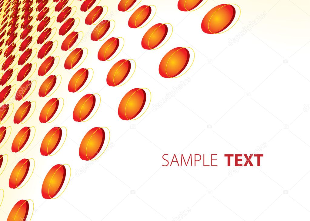 Red dots template Stock Vector by ©Trinity 1292393