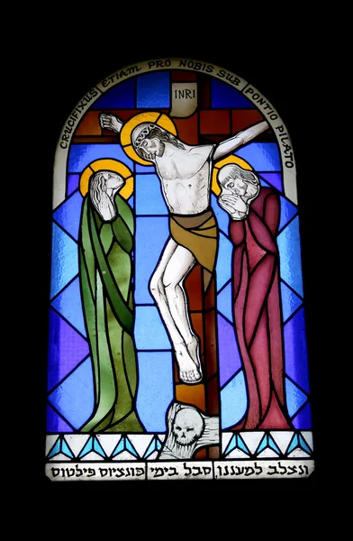 Stained glass window in the monastery — Stock Photo © ursula1964 #1543215