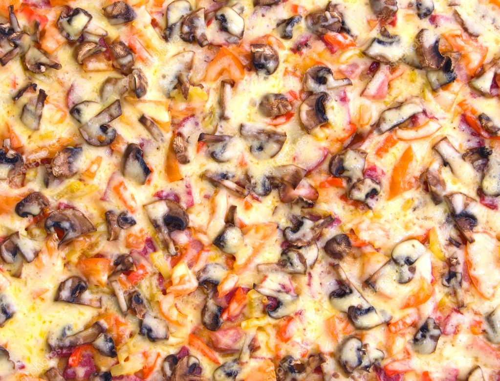 Pizza texture — Stock Photo © silverkblack #1339581