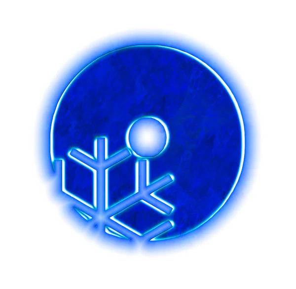 Winter snowflake alphabet - letter G — Stock Photo © silverkblack #1427024