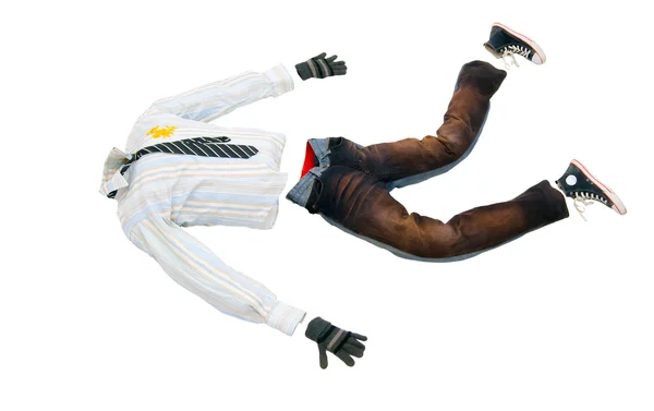 Invisible man in clothes isolated Stock Photo by ©silverkblack 1450303