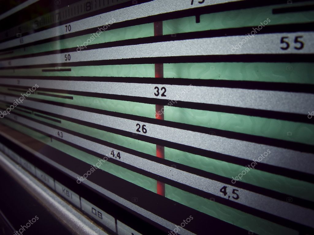 Vintage Radio Panel — Stock Photo © Digifuture #1133758