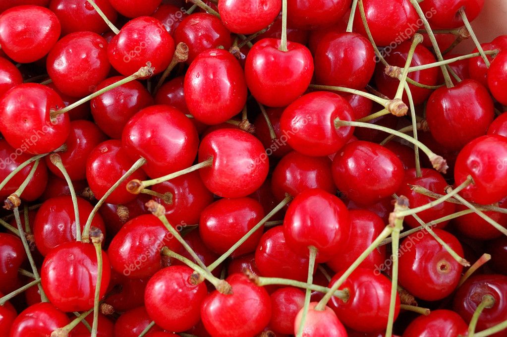 Red cherry — Stock Photo © jonson #1184277