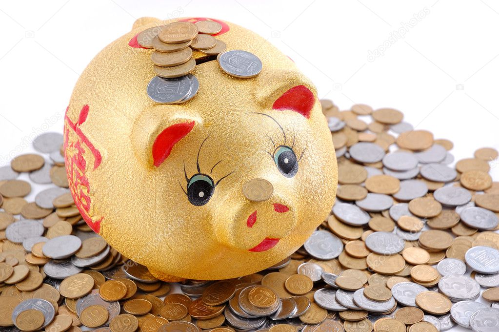 Yellow money-box — Stock Photo © jonson #1314327