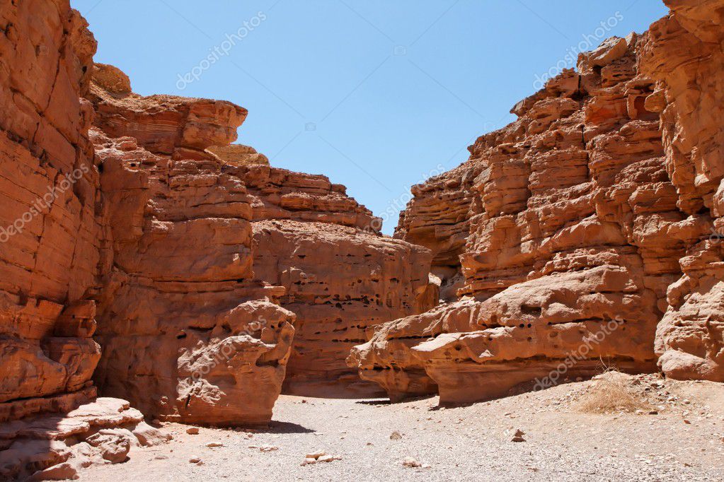 Rocky desert landscape — Stock Photo © slavapolo #2063997