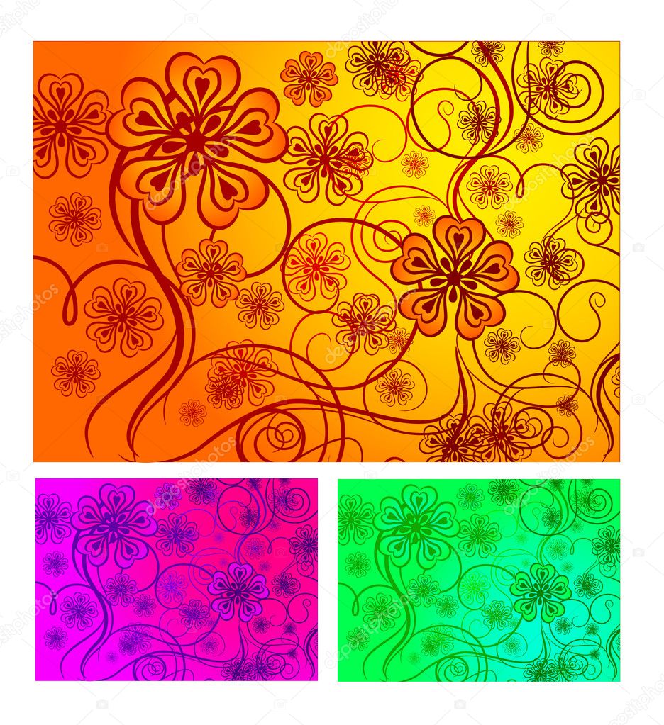 Three-colored background Stock Vector Image by ©creatOR76 #1450348