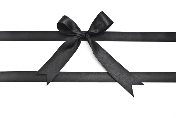 Black ribbon bow — Stock Photo © Alexan66 #1592748