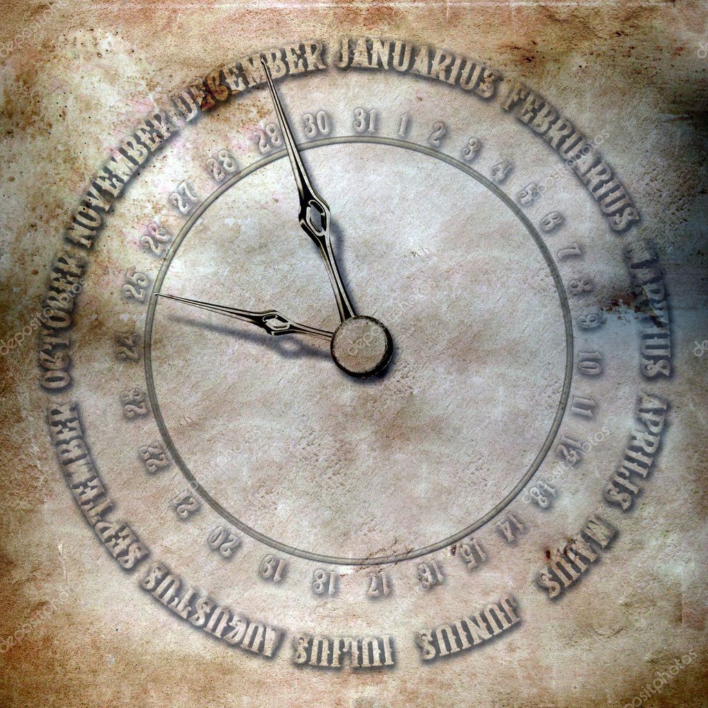 Antique calendar Stock Photo by ©lionceau 1233468