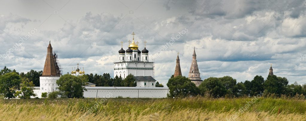 Ancient russian monastery — Stock Photo © apetrov #1393478
