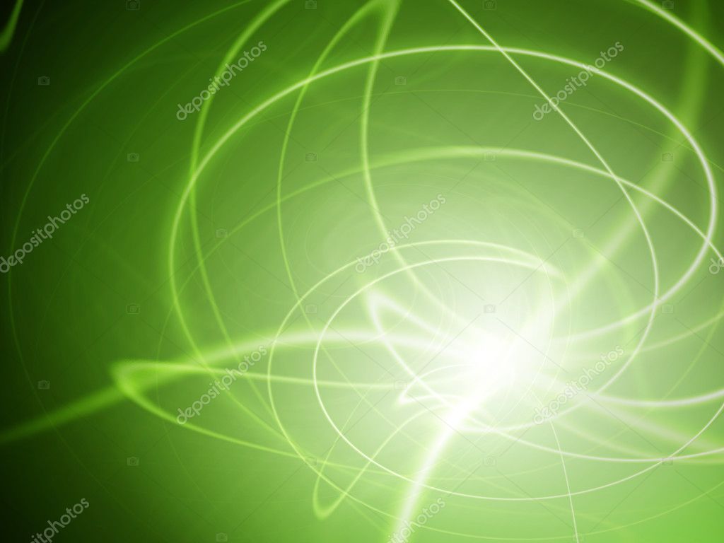 Green Vortex Wallpaper