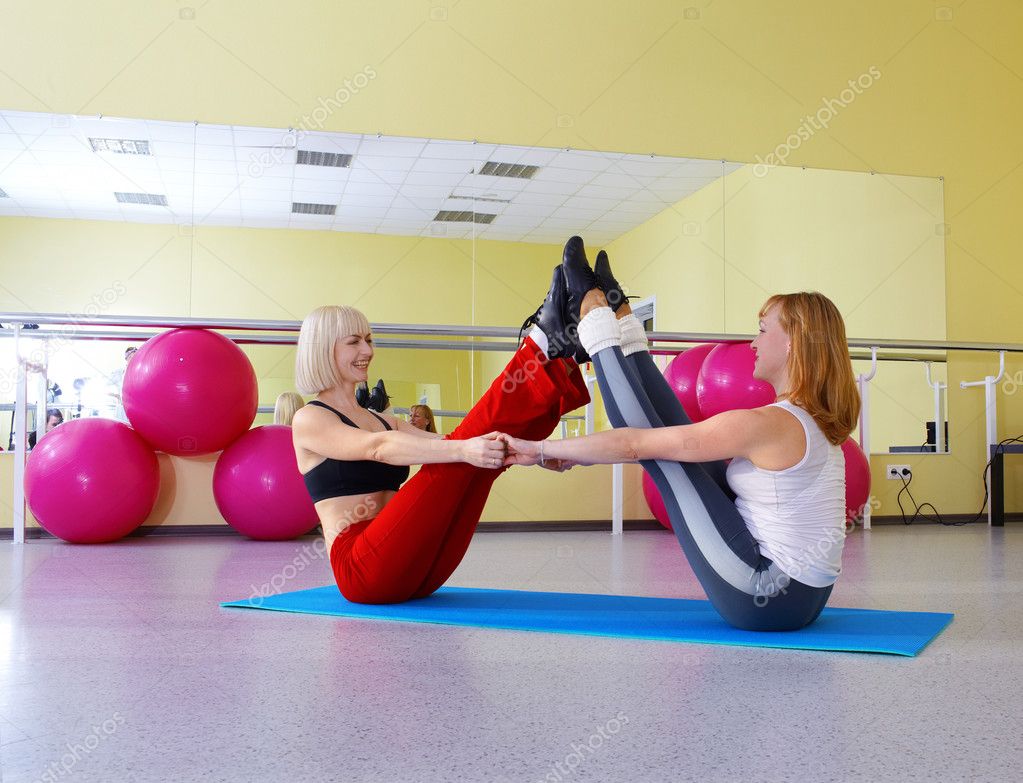 Women exercising Stock Photo by ©zastavkin 2555008