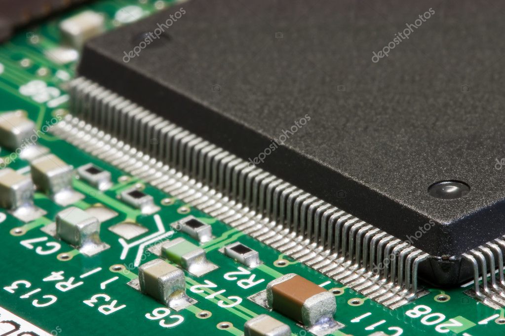 Computer chip — Stock Photo © Dmitriy #1238351