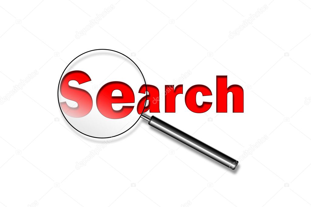 The text under magnifying glass — Stock Photo © Dmitriy #1269904