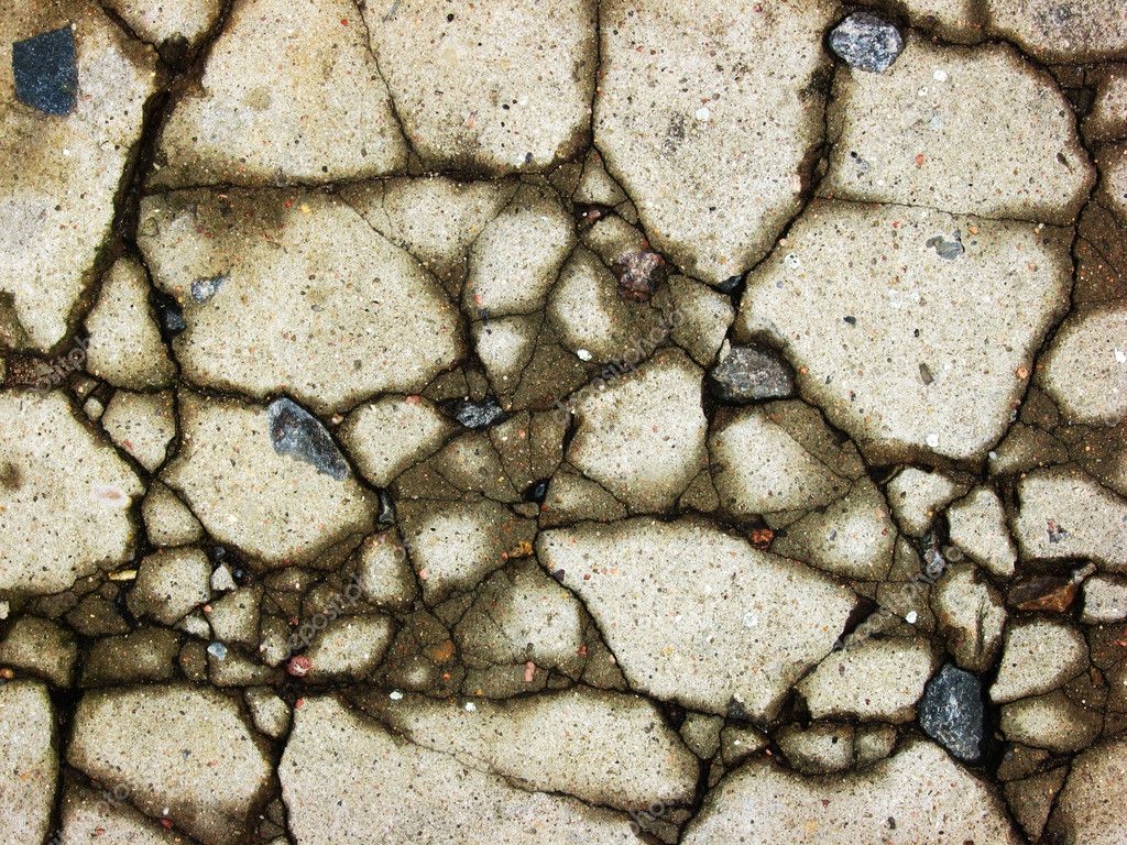 Cracked cement background — Stock Photo © vkraskouski #1641096