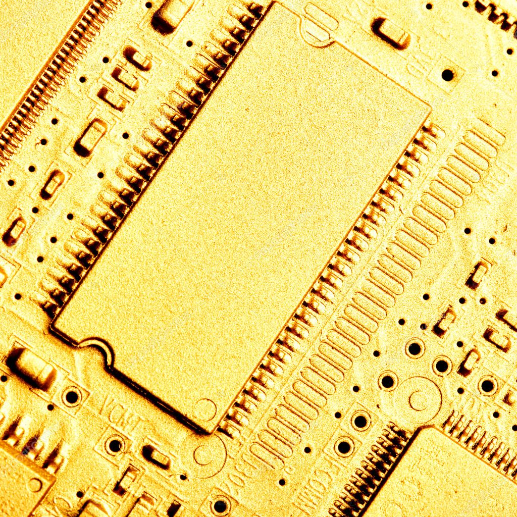 Circuit Board Gold at Jennifer Lyman blog