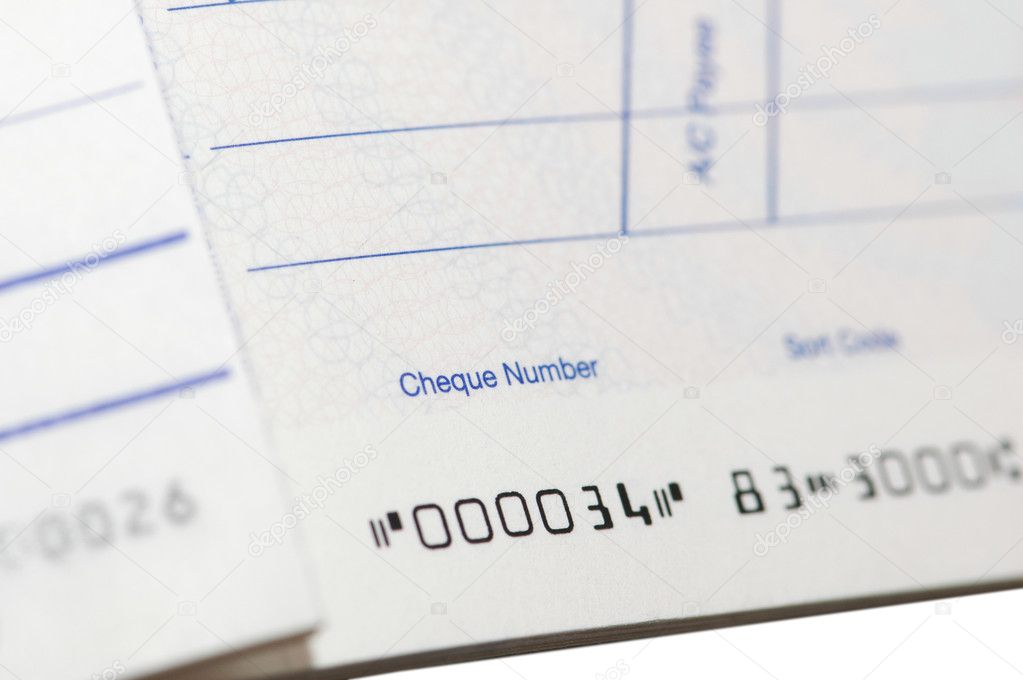 Close up of cheque book Stock Photo by ©Elnur_ 2657430
