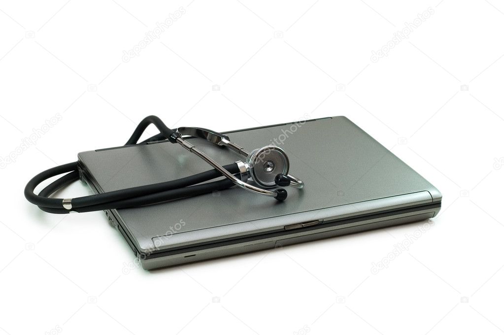 Stethoscope and laptop — Stock Photo © Elnur_ #2682942