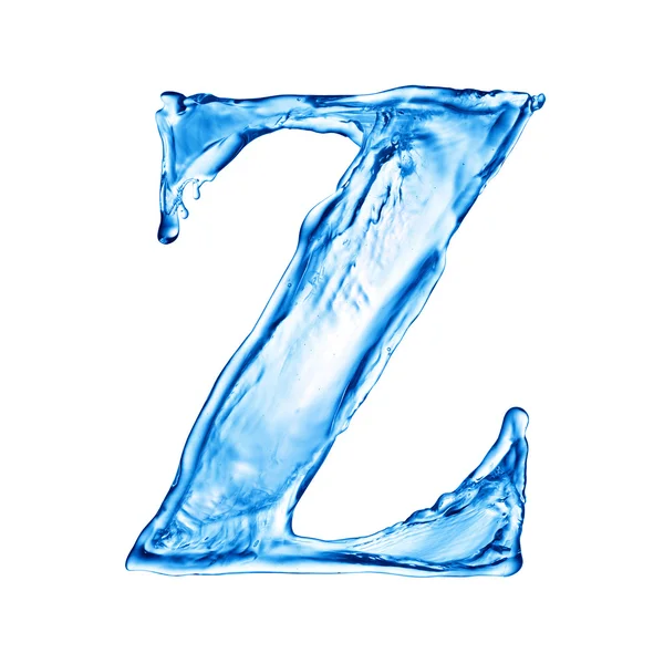 Water letter — Stock Photo © Irochka #9599470