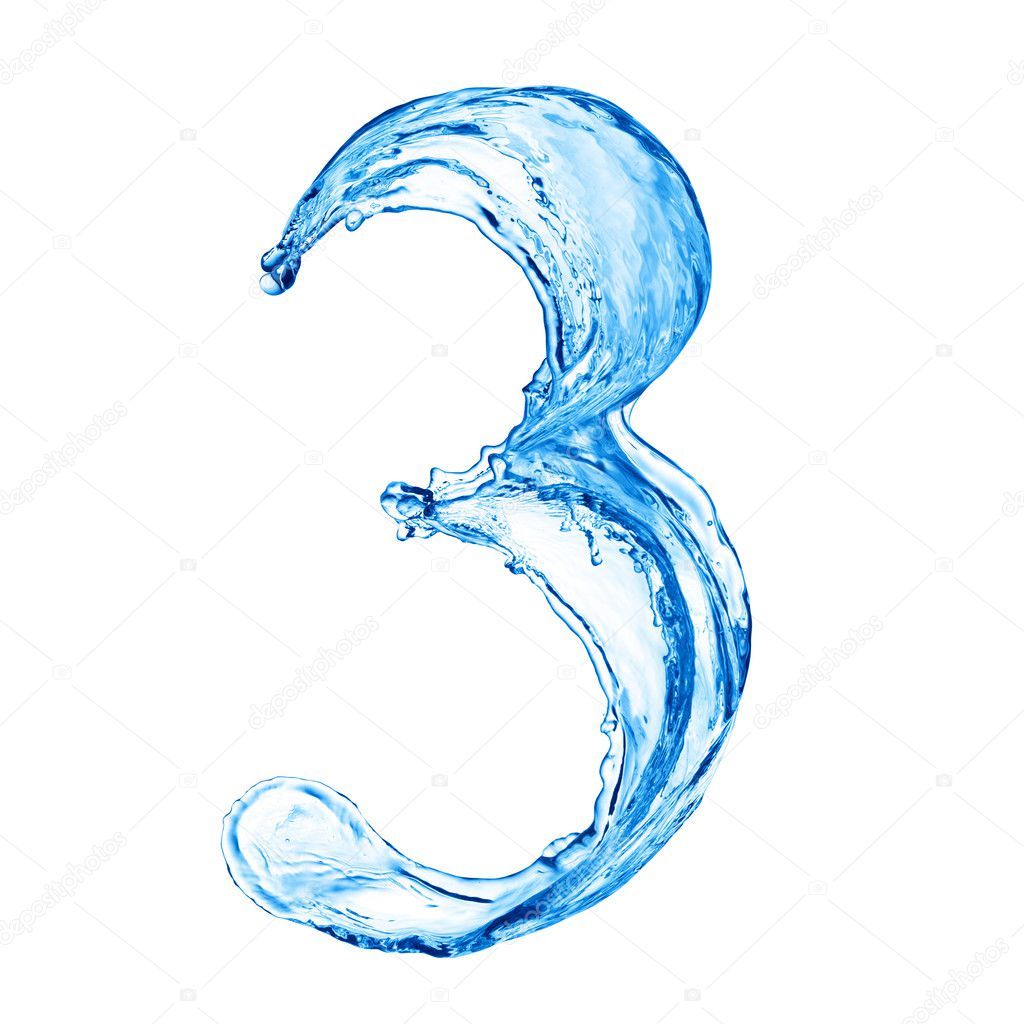 Water letter — Stock Photo © Irochka #1338049