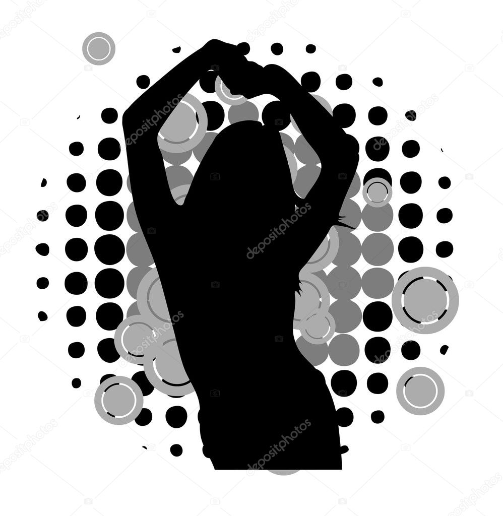 Club Girl — Stock Vector © artlosk #1220573