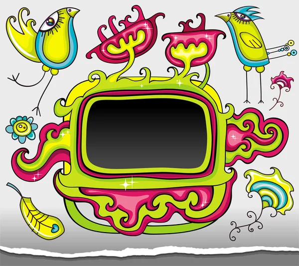 Cute design elements — Stock Photo © dianka #2448587