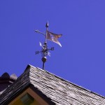 Free Stock photo of Weather vane in the shape of a cock | Photoeverywhere