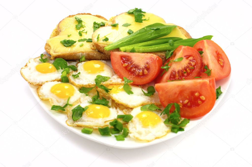 Delicious breakfast Stock Photo by ©gladcov 2259156