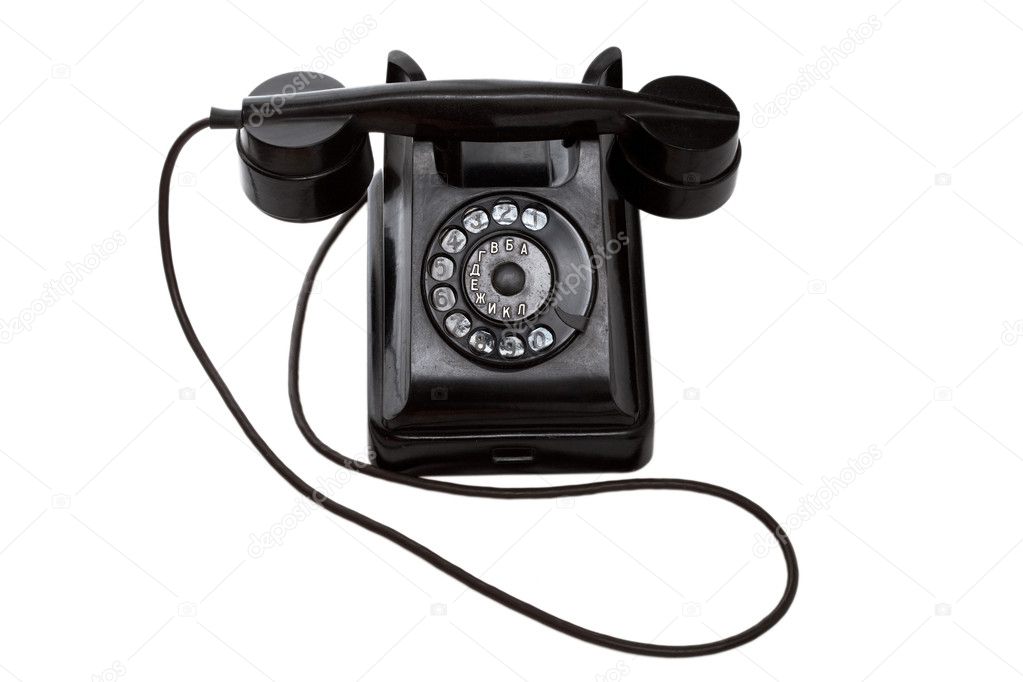 Old phone Stock Photo by ©bvl222 1304584