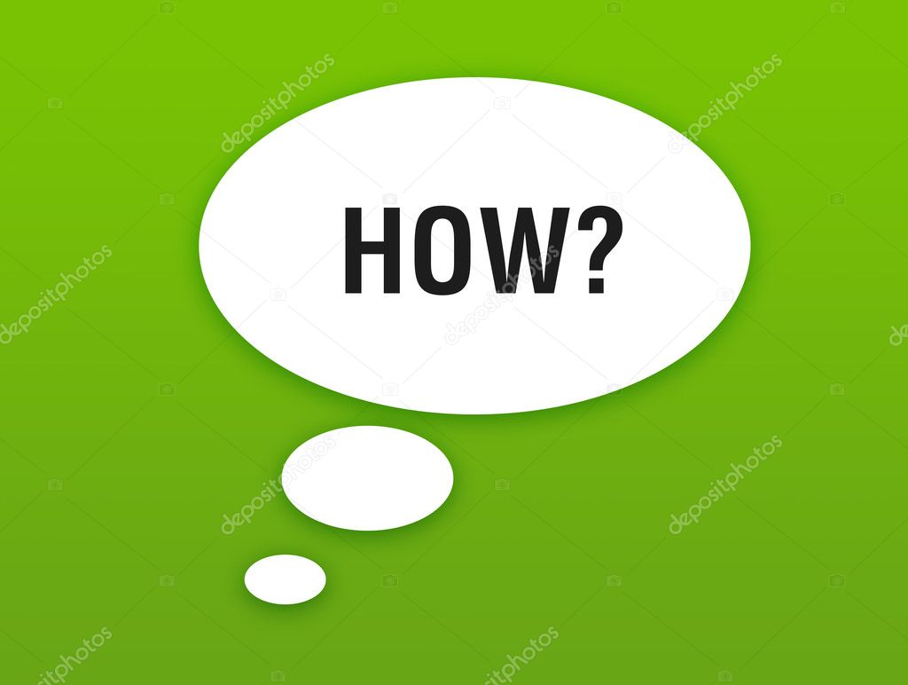 Questioning word. — Stock Photo © Dolly-s #1313251