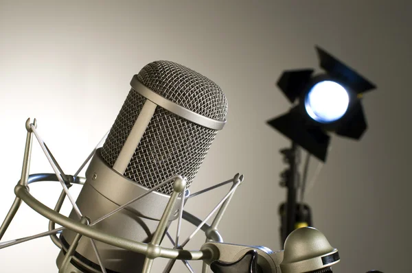 Microphone in studio. — Stock Photo © botsman141 #1416976