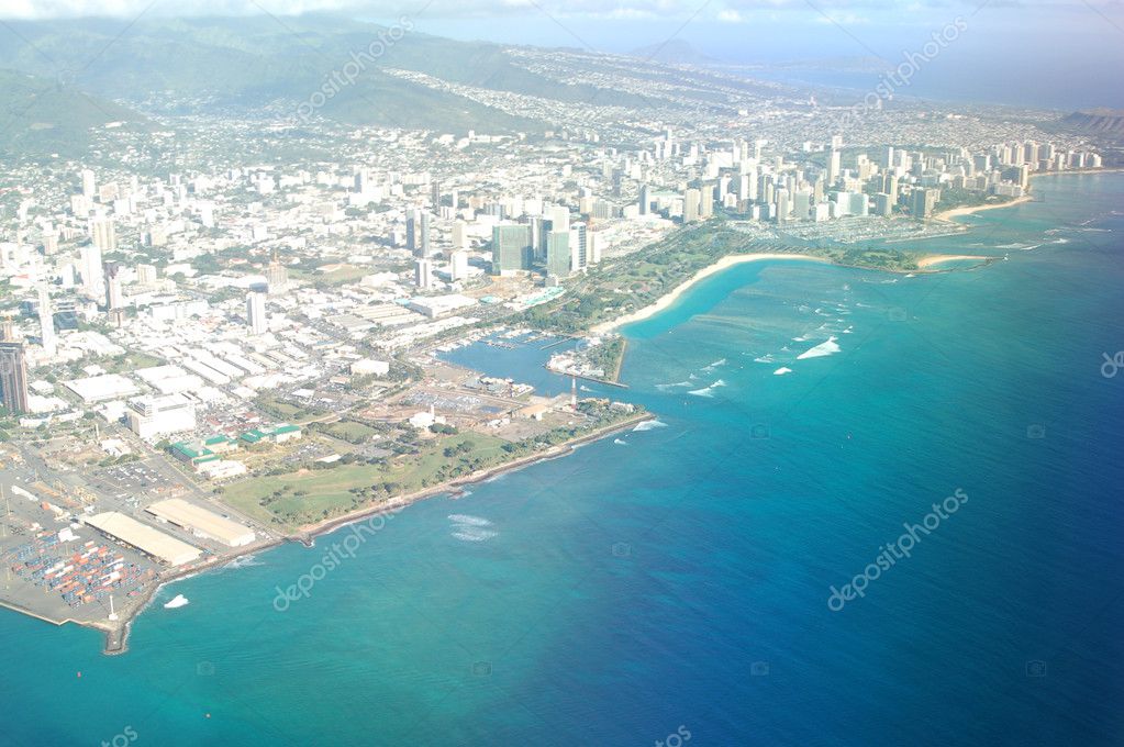 Bird Eye View Honolulu Hawaii