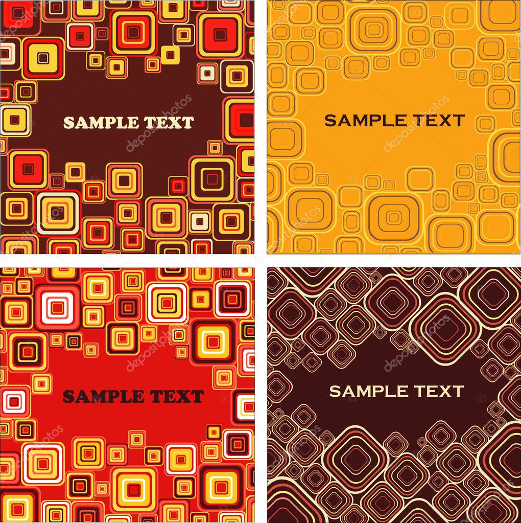 Advertising backgrounds. Stock Vector by ©Amitofo 1310391