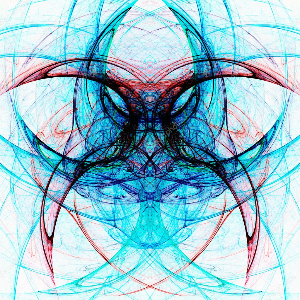 Abstract fractal background repeat — Stock Photo © Philippstock #1640109