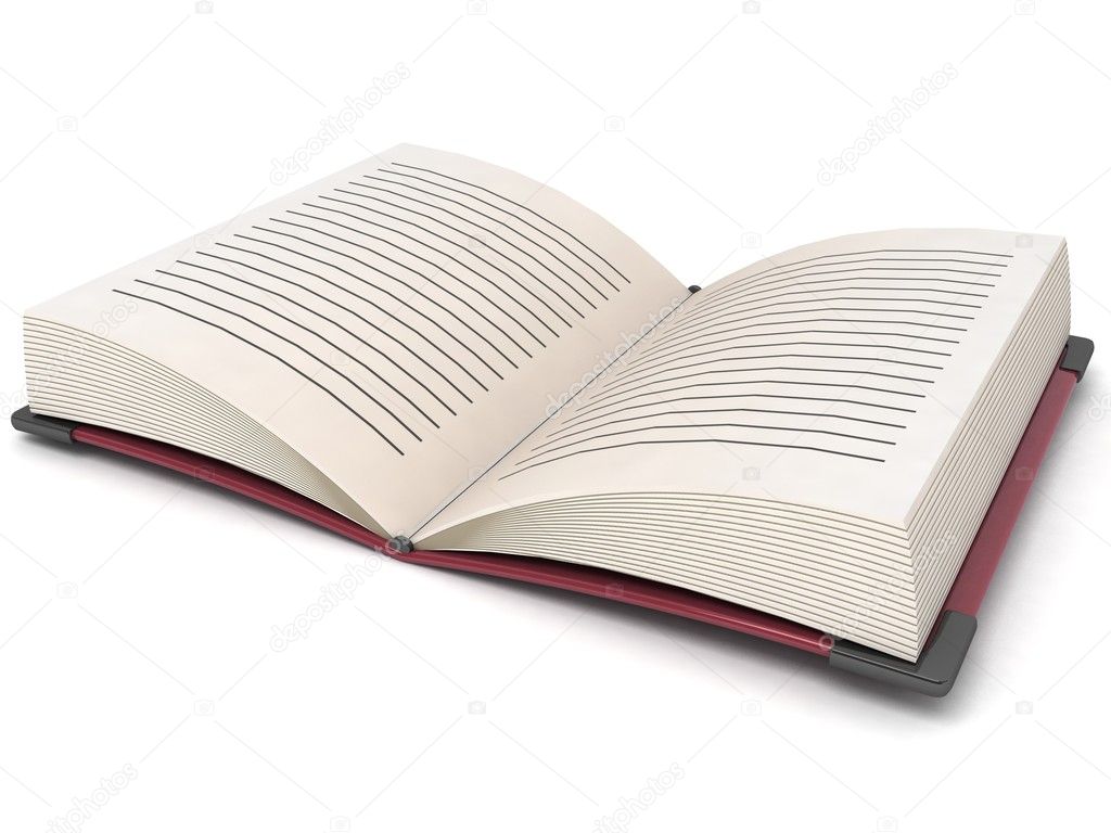 3d open book — Stock Photo © imagerymajestic #1654769