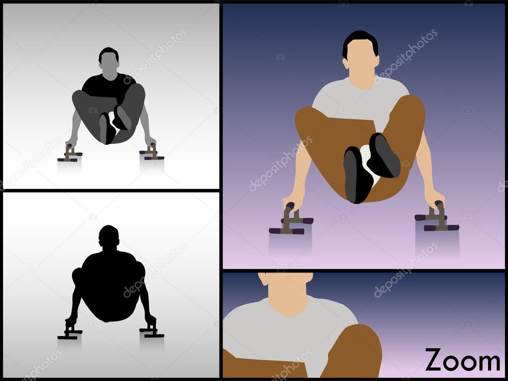 Young man working out — Stock Photo © imagerymajestic #1678524 Young man working out — Stock Photo © imagerymajestic #1678524