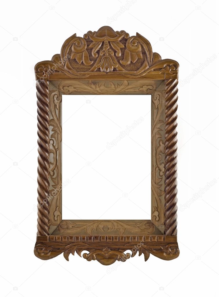 Beautiful wooden Frame — Stock Photo © Arsgera #1366506