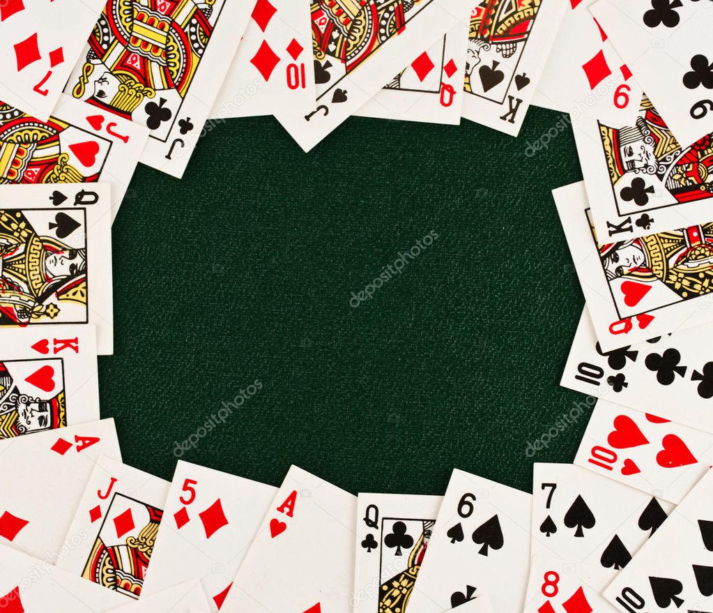 The frame of playing cards Stock Photo by ©stokato 1583876
