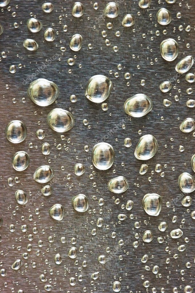 Grey water drops Stock Photo by ©InvisibleViva 1424988