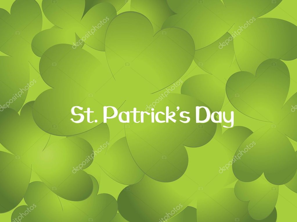 Vector clover pattern wallpaper Stock Vector Image by ©alliesinteract ...