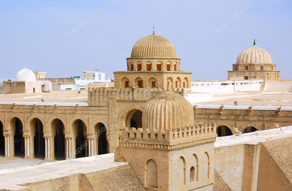 Great Mosque of Kairouan, Tunisia — Stock Photo © evgeniapp #1516375